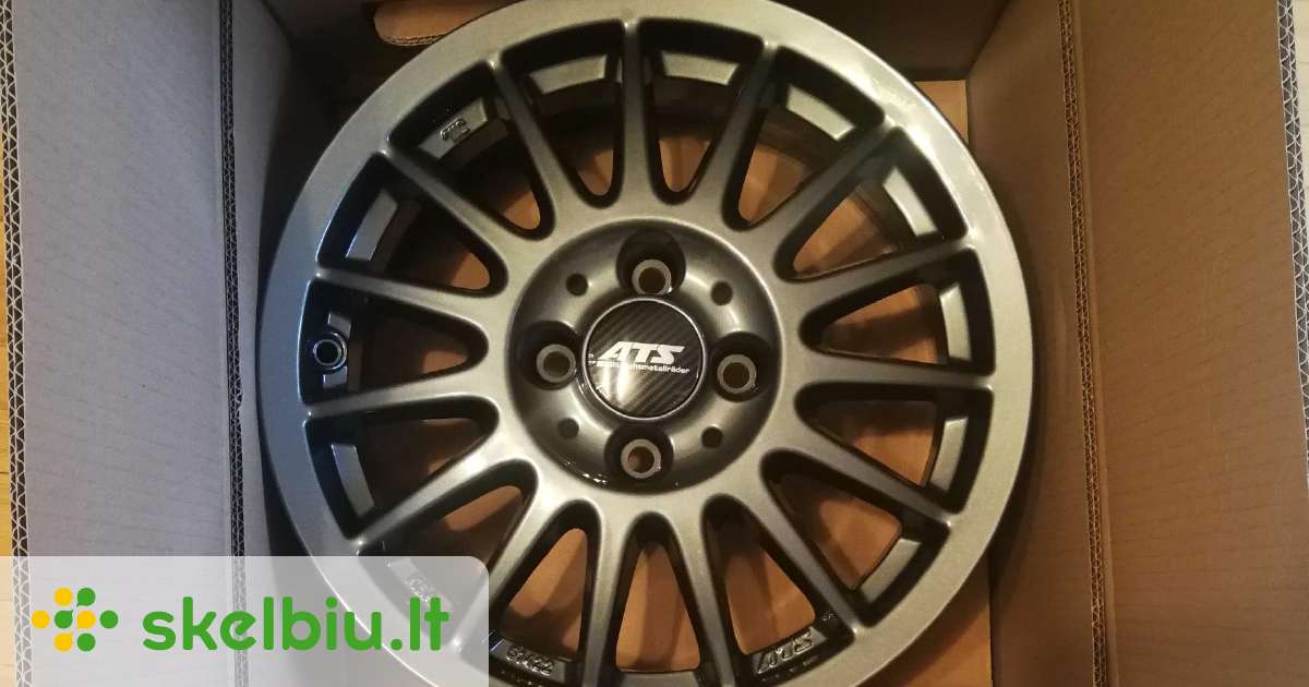 Ats Street Rallye R15 x 6 Et45 Nauji - Skelbiu.lt