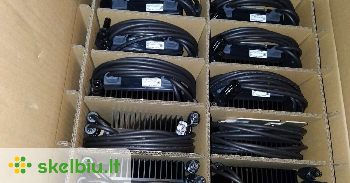 Solaredge optimaizeriai P950, P850, P401, S440 - Skelbiu.lt