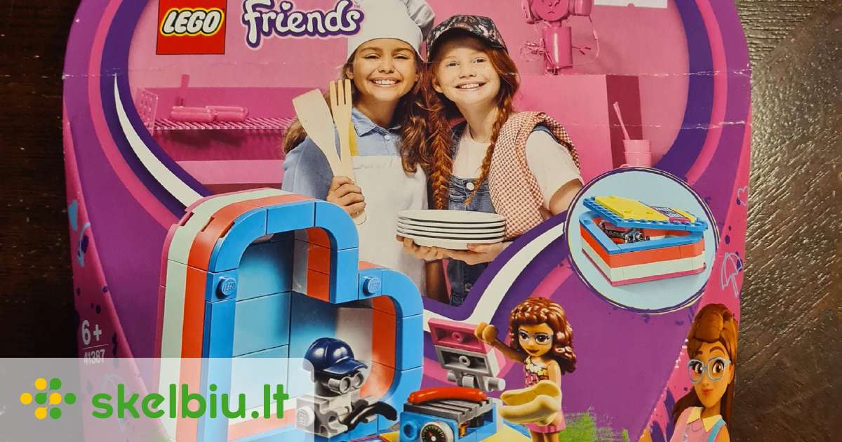 Lego 41387 Olivia's Summer Heart Box - Skelbiu.lt