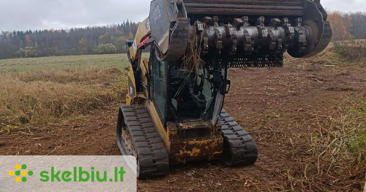 Peraugusios augmenijos, kelmų, žemės frezavimas - Skelbiu.lt