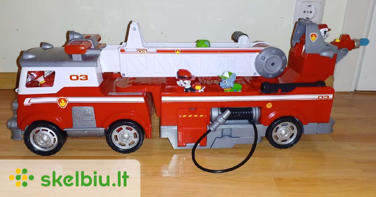 Šunyčių patrulių gaisrinis automobilis - Skelbiu.lt