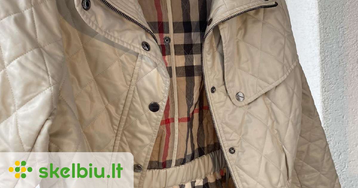 Moteriška striukė/vėjo striukė Burberry - Skelbiu.lt