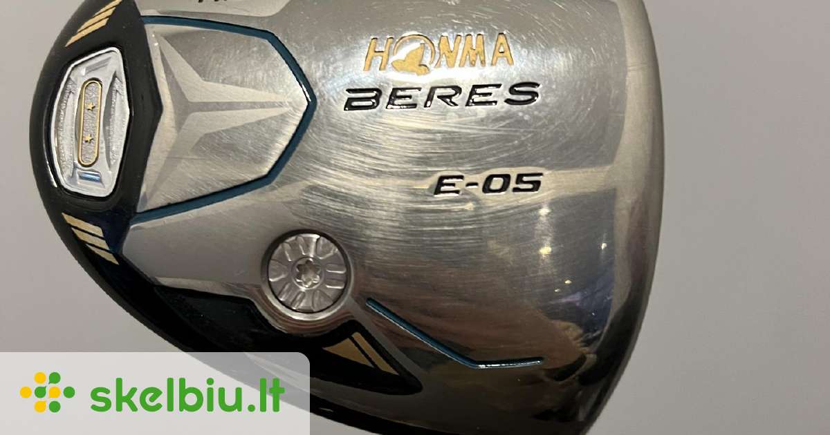 Golfo lazda mot. Honma Beres E-05 2* driver - Skelbiu.lt