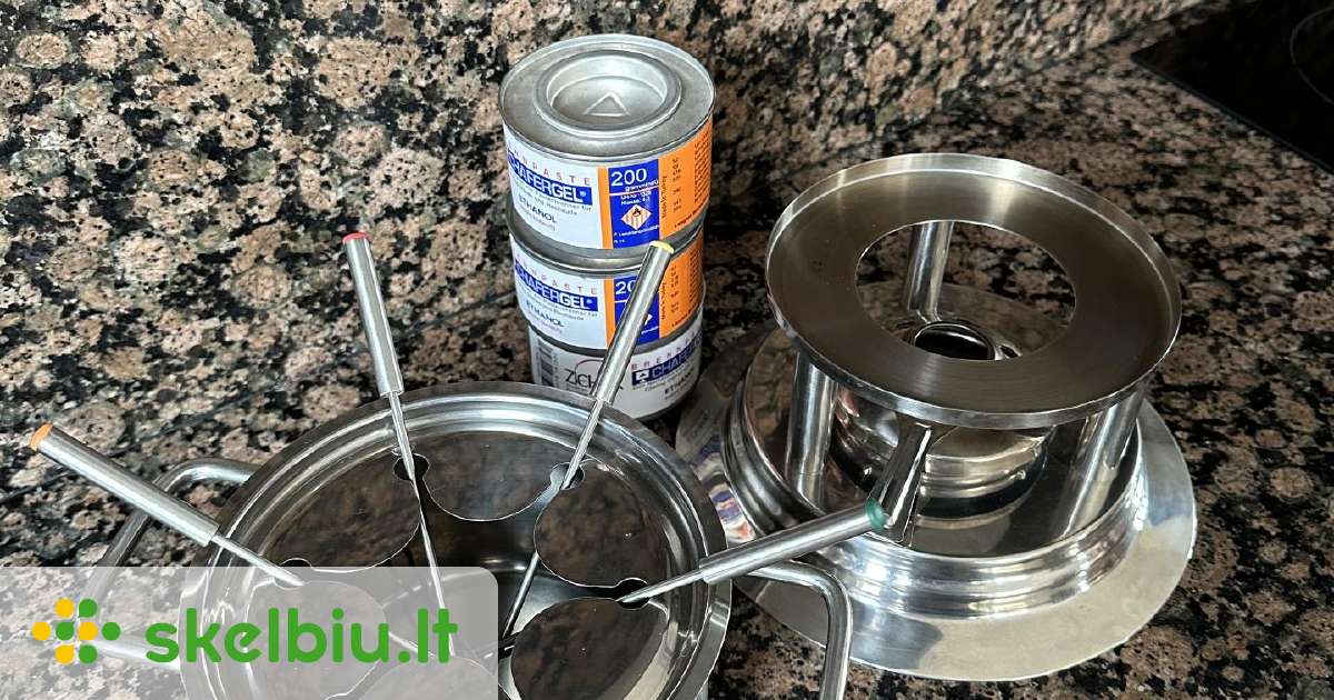 Fondiu rinkinys - Skelbiu.lt