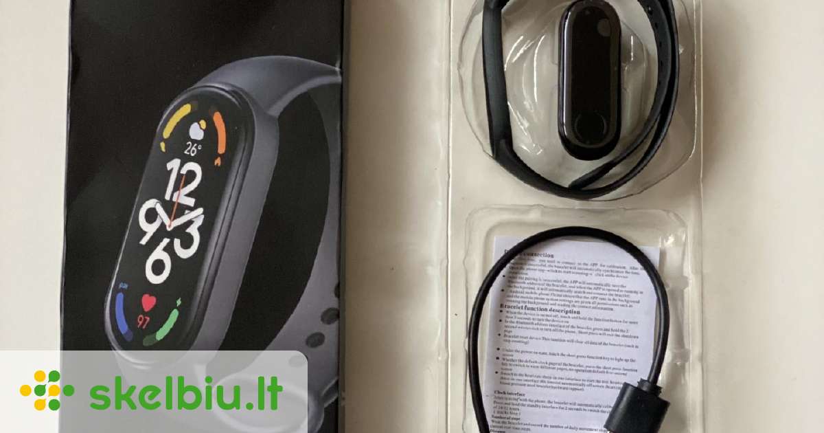 Išmanioji apyrankė - Skelbiu.lt