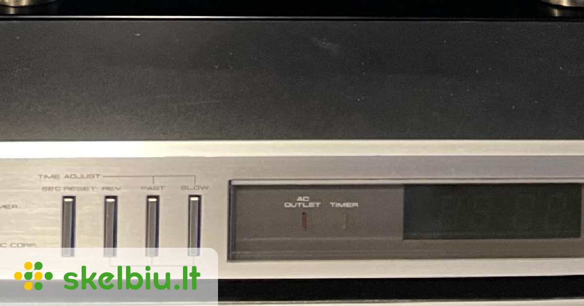 Pioneer DT-550 audio digital timer/ audio technika - Skelbiu.lt