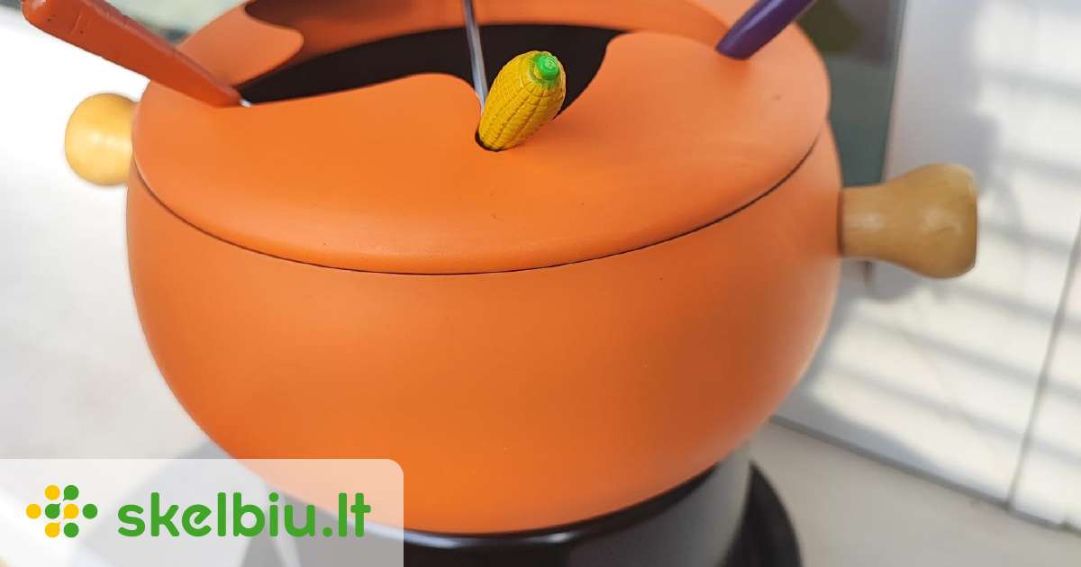 Parduodu Fondiu rinkinį - Skelbiu.lt