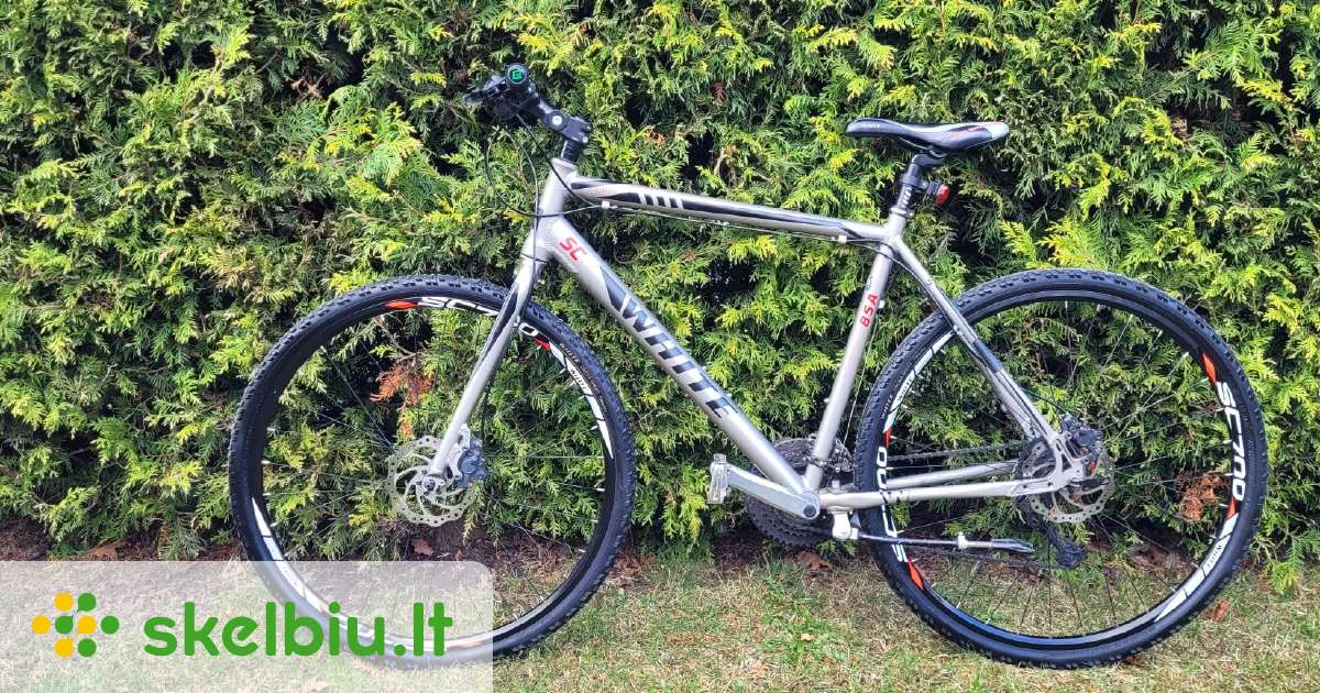 White Sc Comp hibridinis dviratis - Skelbiu.lt