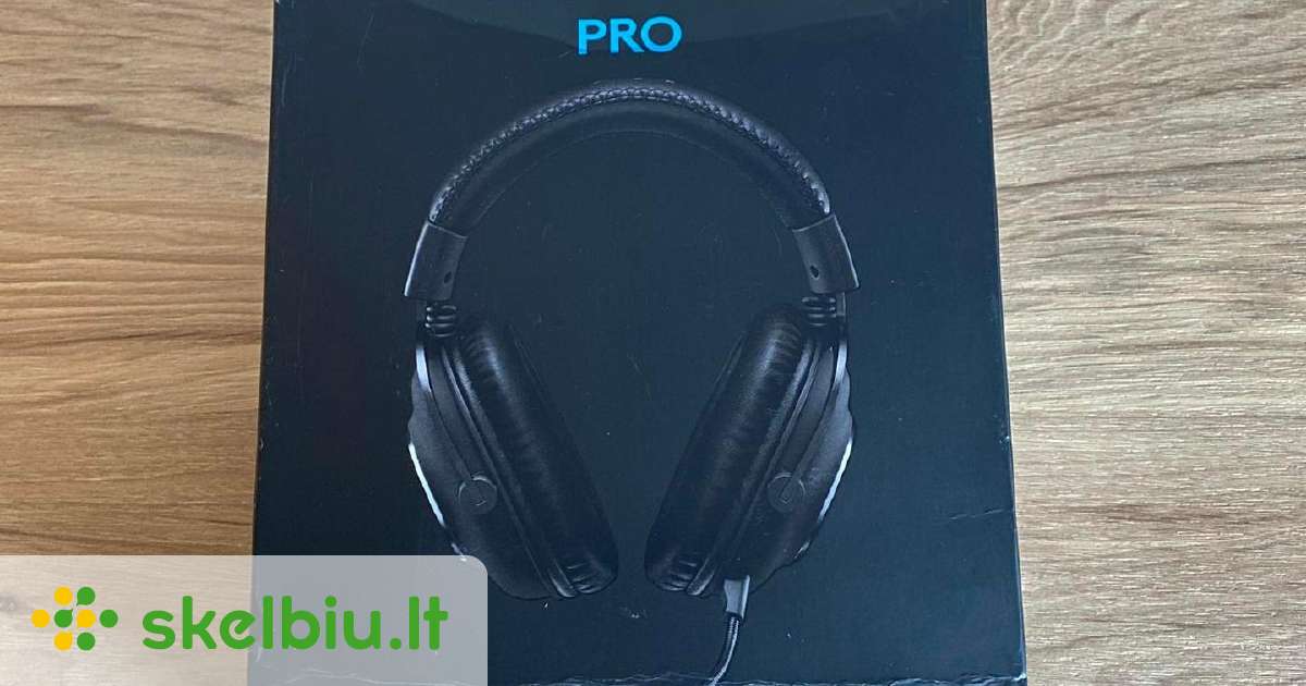 Logitech G Pro Gaming Ausinės Pilna Komplektacija - Skelbiu.lt