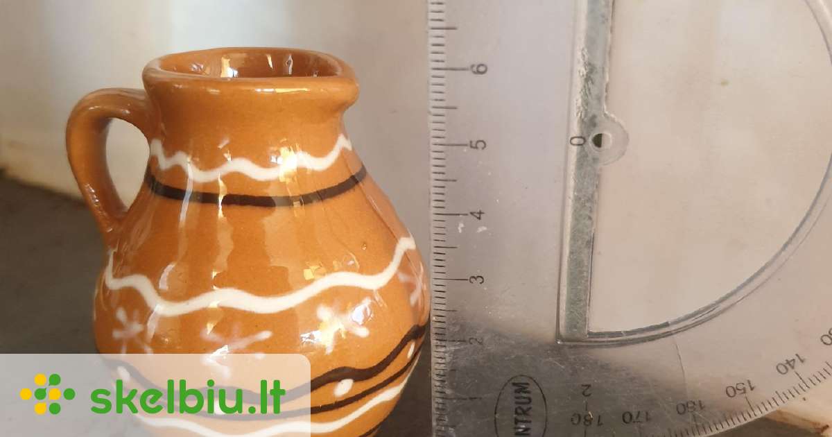 Molinis ąsotis 6,5cm. Aukščio. - Skelbiu.lt