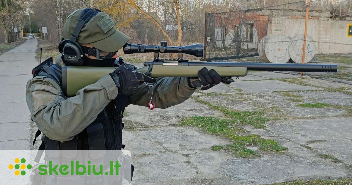 Snaiperis Vsr-10 Airsoft Naujas 150m/s 500fps - Skelbiu.lt