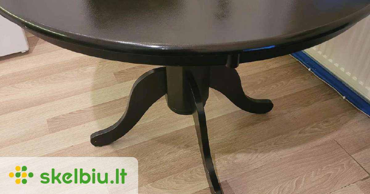 Apvalus stalas - Skelbiu.lt