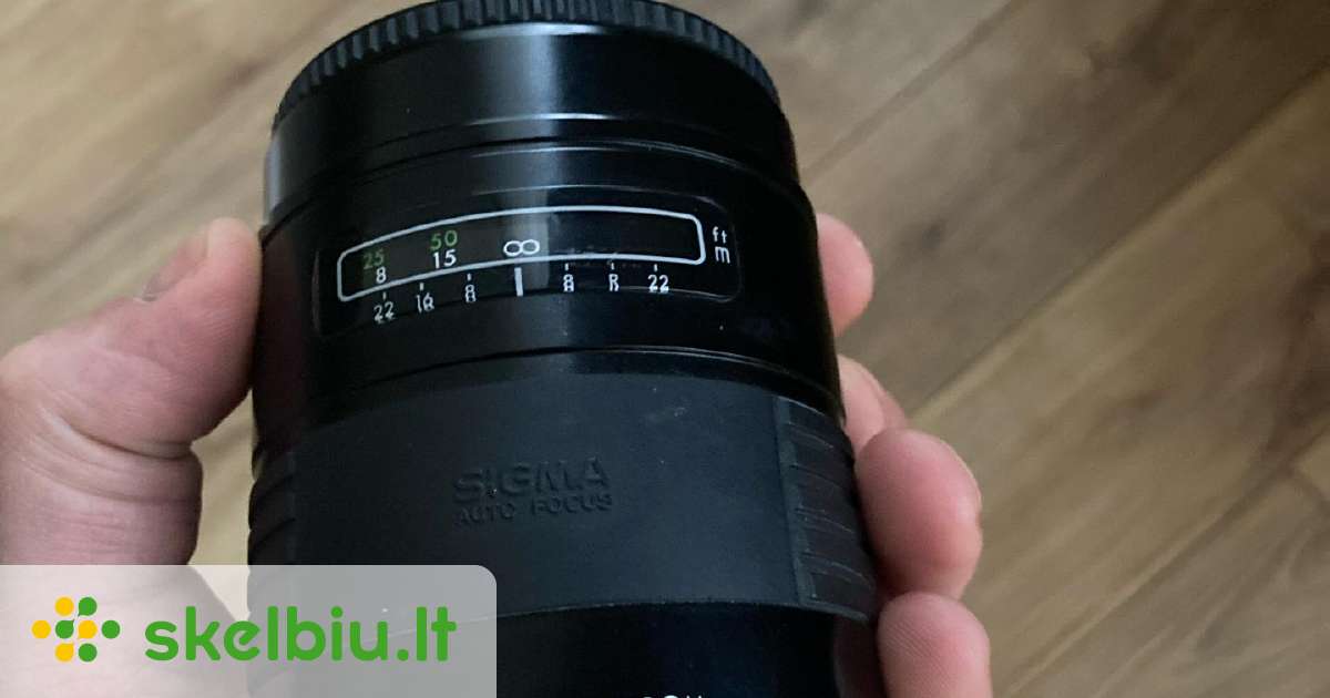 Sigma af zoom 1:3.8 f=75-200mm - Skelbiu.lt