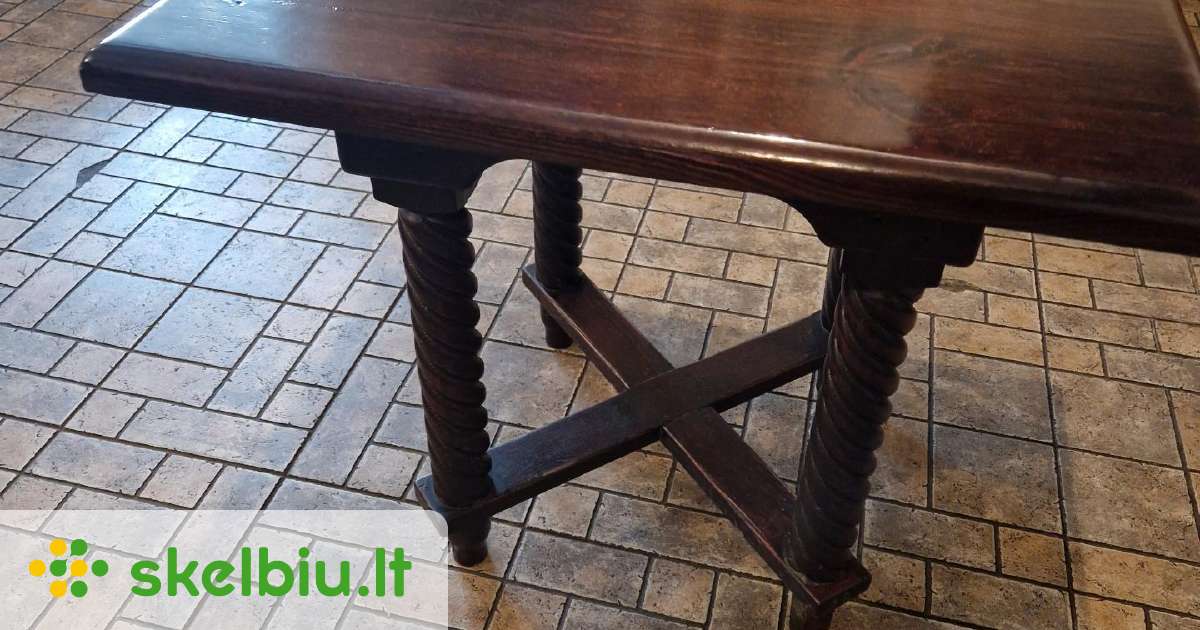Medinis stalas - Skelbiu.lt