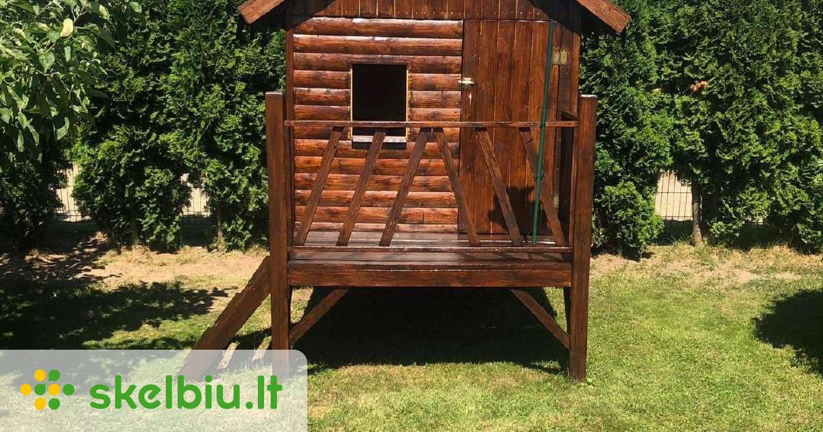 Medinis namukas vaikams žaisti. - Skelbiu.lt