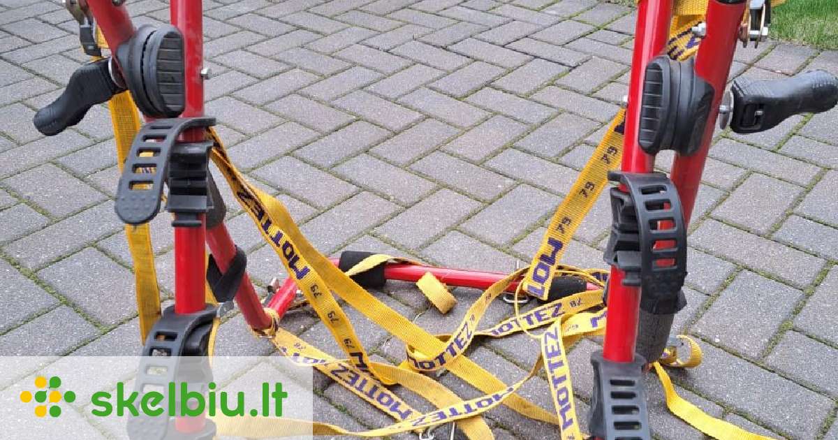 Universalus 3 dviračių laikiklis Mottez - Skelbiu.lt