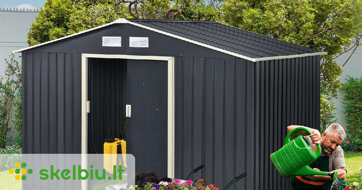 Metaliniai Sodo Sandėliukai / Malkinės - Skelbiu.lt