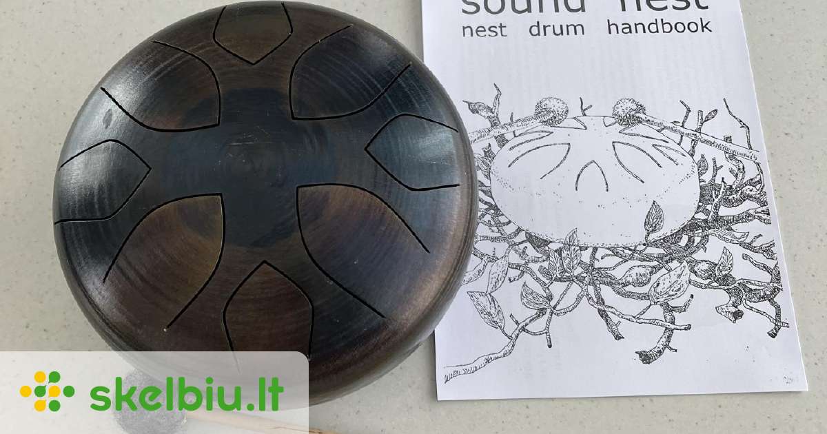 Mėnulio būgnas Steel tongue drum - Skelbiu.lt
