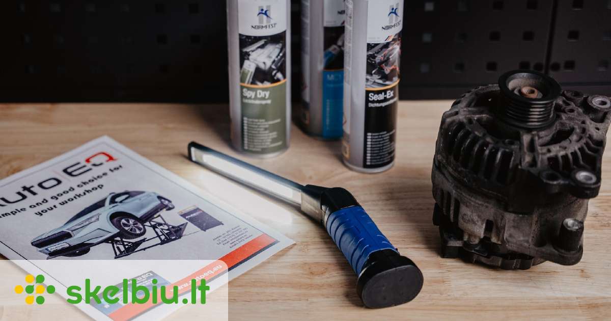 Atspari smūgiams, pakraunama LED Lempa Aq3001 - Skelbiu.lt