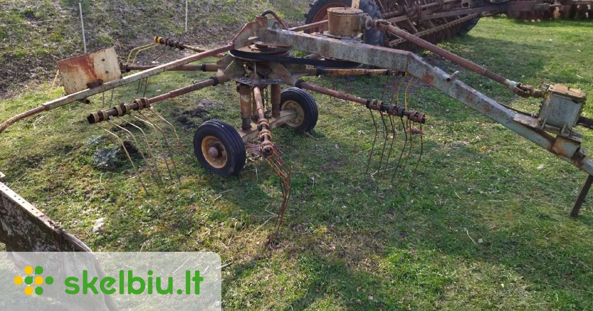 Grėblys vartytuvas 3m - Skelbiu.lt