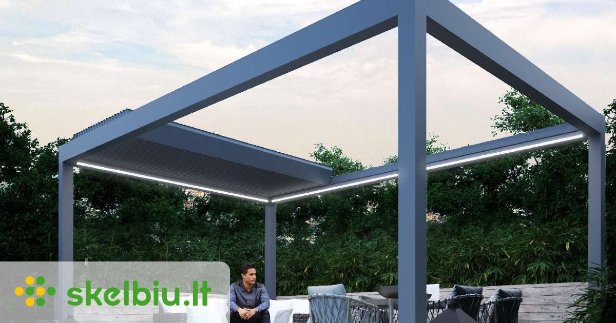 Pergola Delux nuo Brevo, super pasiūlymas - Skelbiu.lt