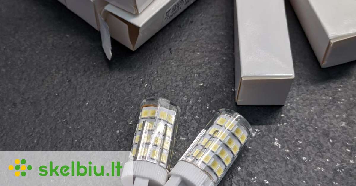 G9 LED lemputės 2700k, ~5000k ~3w - Skelbiu.lt
