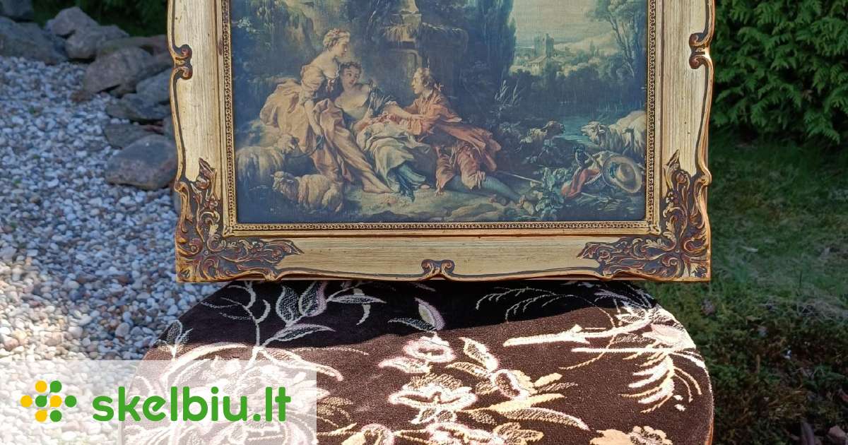 Baroko stiliaus paveikslas, Bouchet - Skelbiu.lt