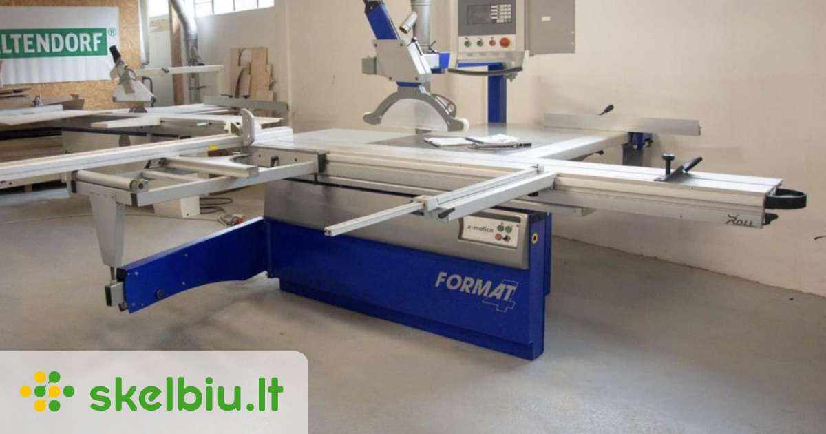 Formatinio pjovimo staklės Format 4 Kappa 40 - Skelbiu.lt