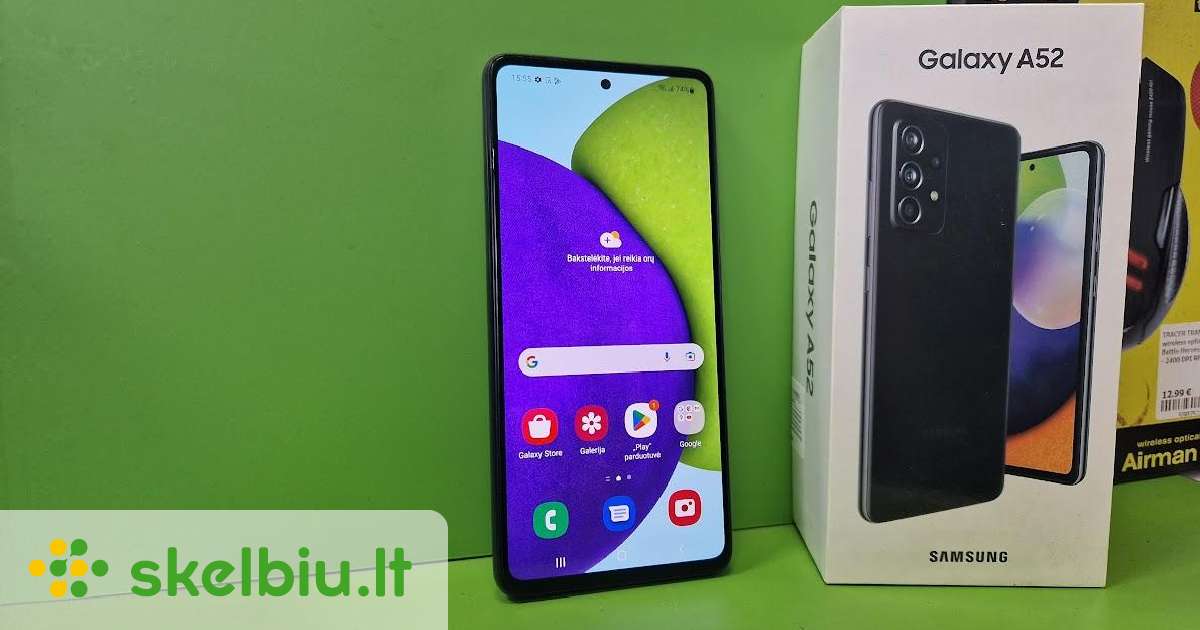 Samsung A52 A525 128gb - Skelbiu.lt