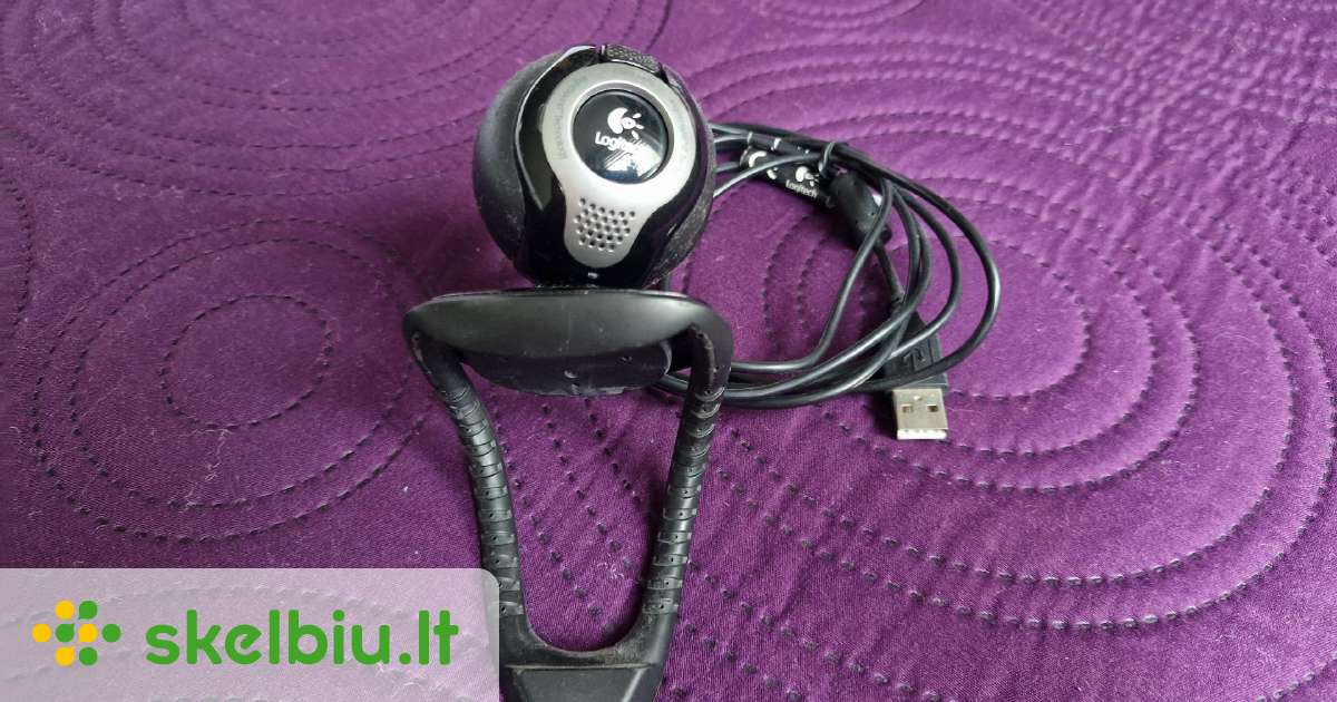 Logitech V-ube43 web kamera - Skelbiu.lt