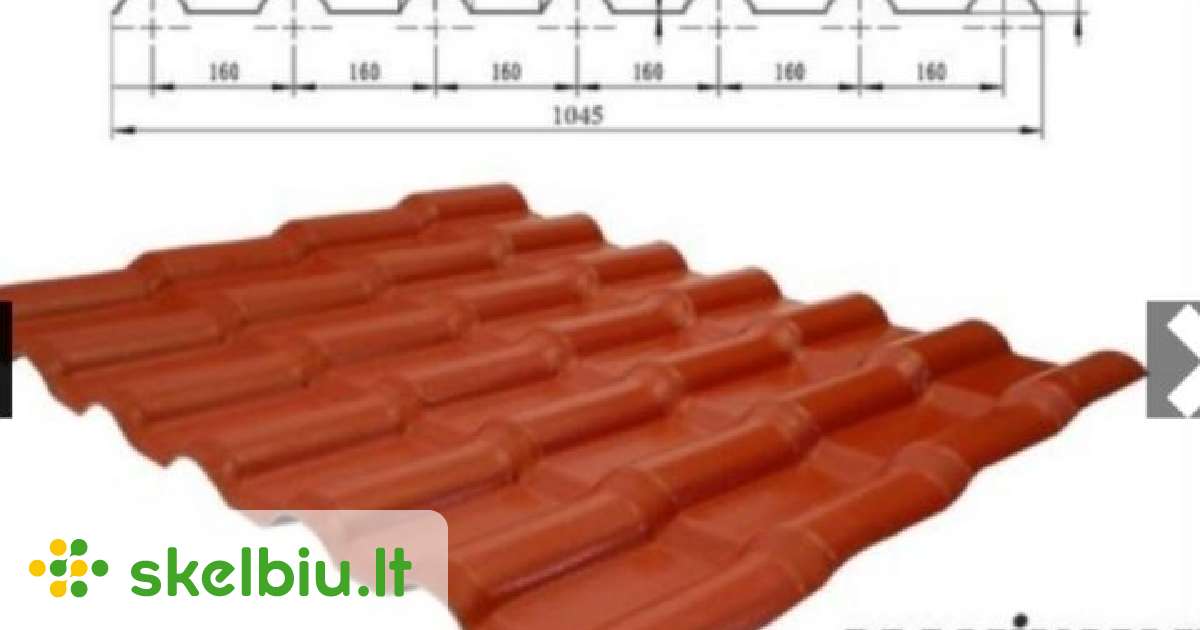 Stogo Pvc (polivinilchlorido) cerpine danga - Skelbiu.lt