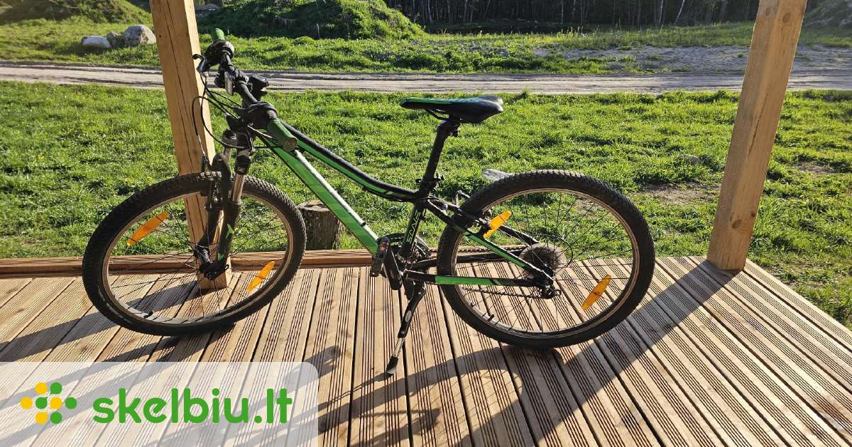 Scott Scale Jr 24" Black Green - Skelbiu.lt