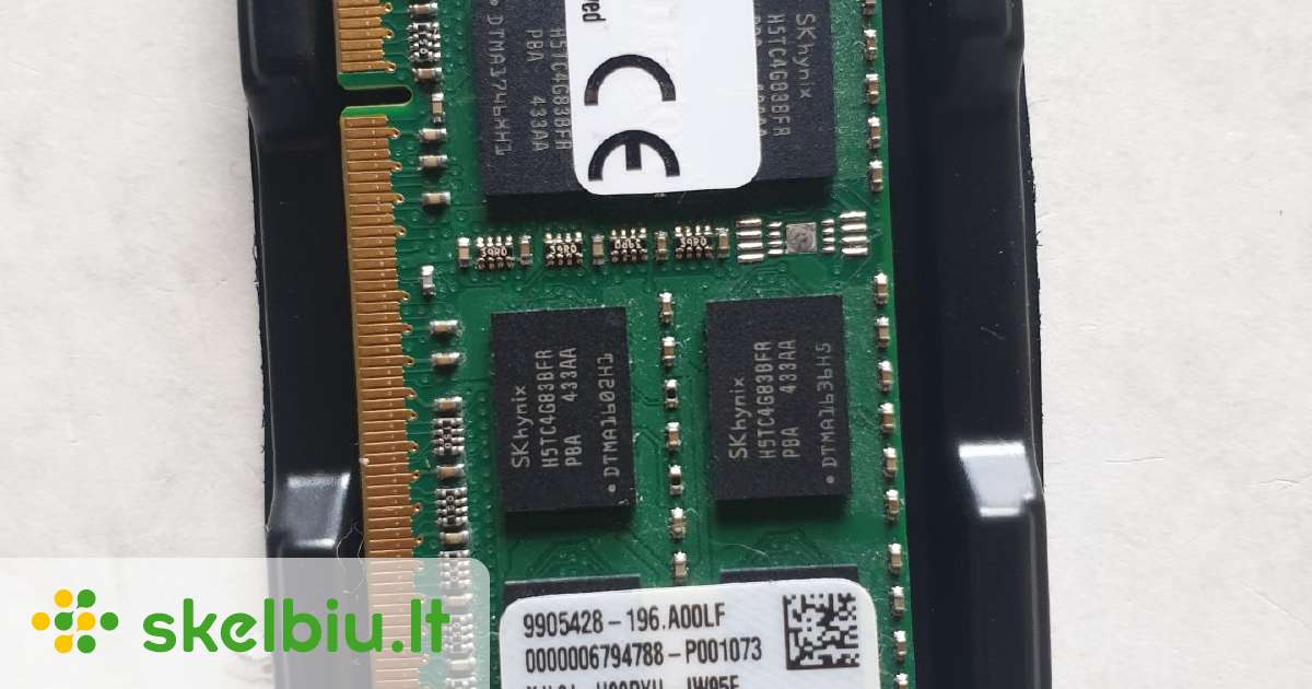 Ddr3 8gb RAM Kingston kth-x3b laptopui - Skelbiu.lt