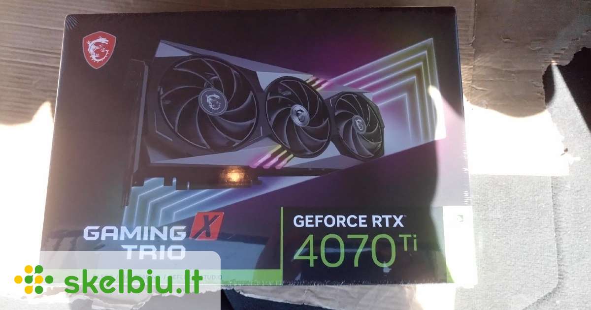 4070 ti skelbimai - Skelbiu.lt