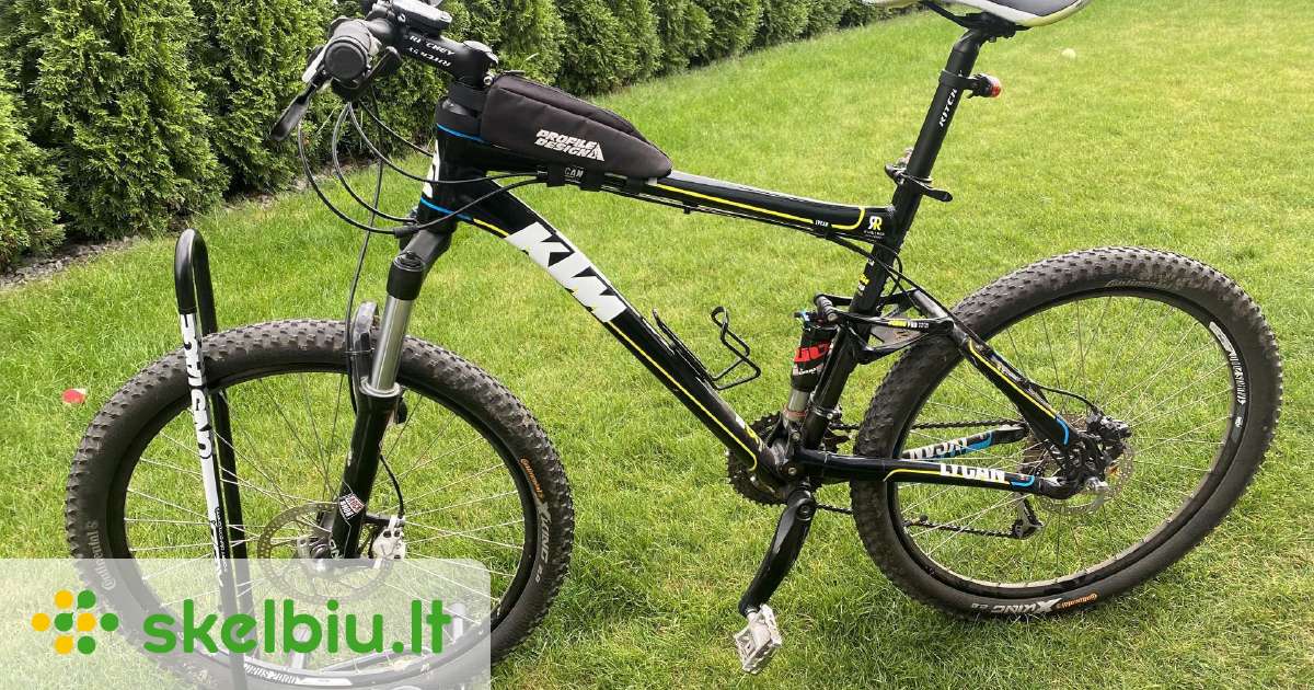 Parduodu dvirati KTM full suspension - Skelbiu.lt