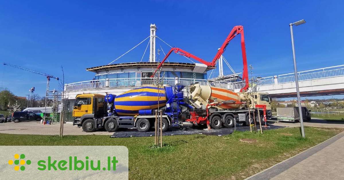Betono siurblio , betonvezio vairuotojas - Skelbiu.lt