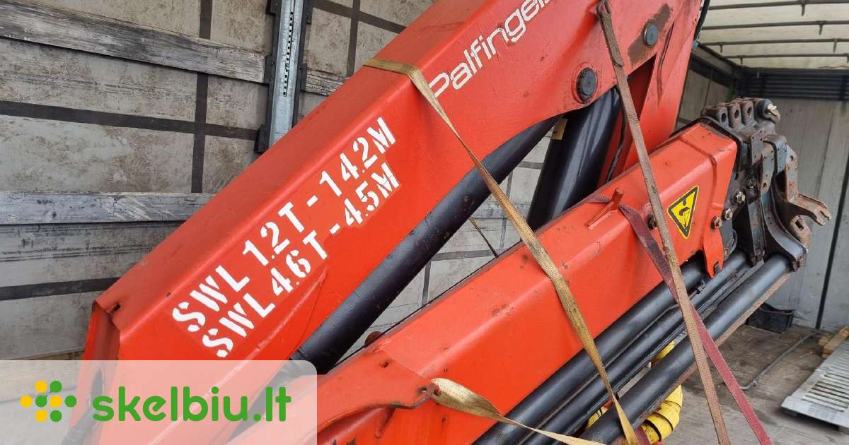 Manipuliatorius Palfinger Pk 23500 - Skelbiu.lt
