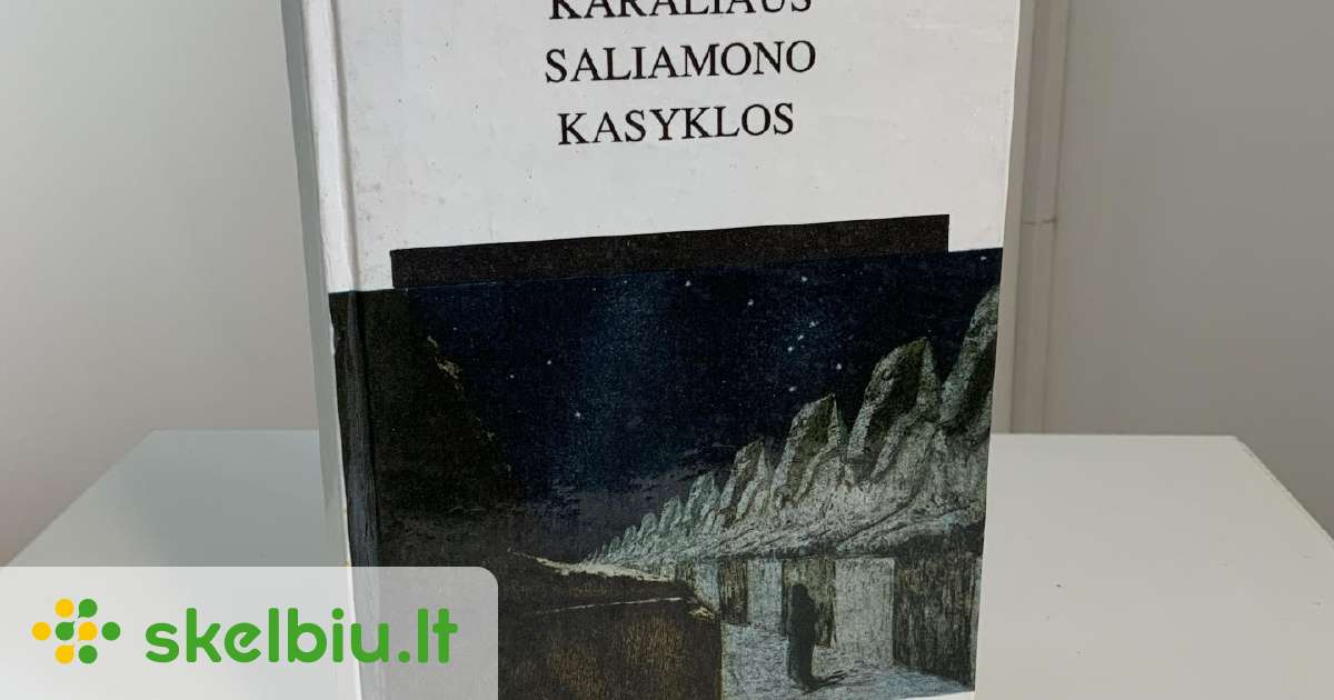 Knyga - Karaliaus Saliamono kasyklos - Skelbiu.lt