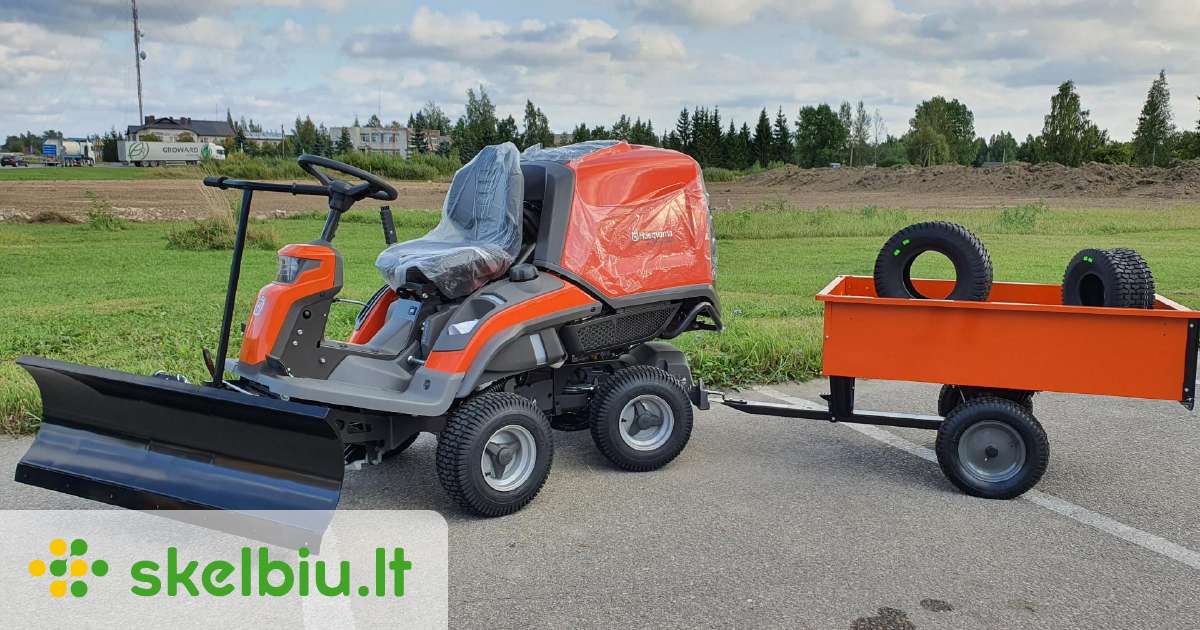 Sodo traktoriai Husqvarna - Skelbiu.lt