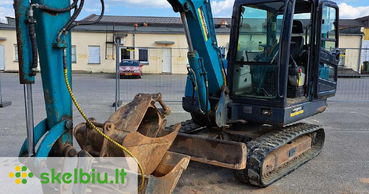 Parduodamas dėvėtas 6t.ekskavatorius Sunward Swe60 - Skelbiu.lt