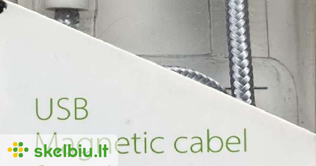 Westrom magnetinis Usb laidas iPhone lightning 1m - Skelbiu.lt