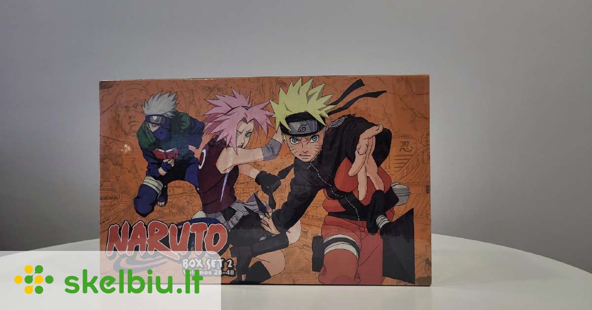 Naruto Death Note Box Vagabond manga - Skelbiu.lt