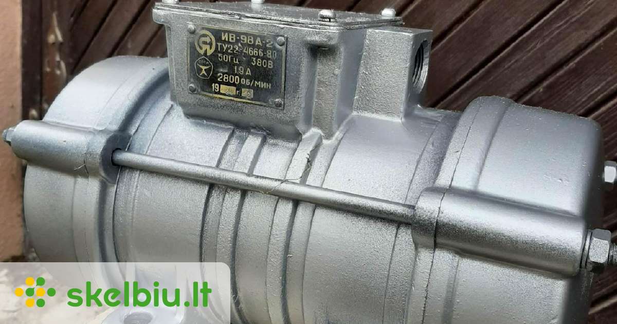 Vibro variklis - Skelbiu.lt