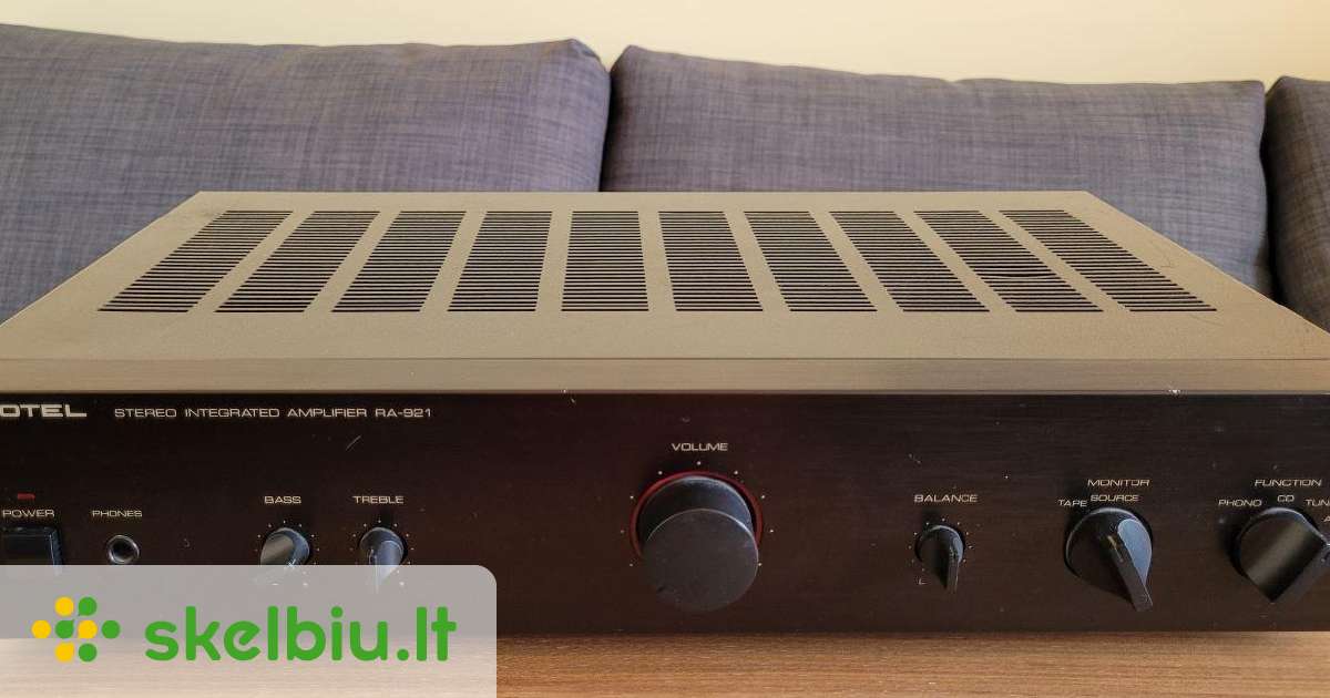 Skubiai Rotel integruotas stereo stiprintuvas - Skelbiu.lt