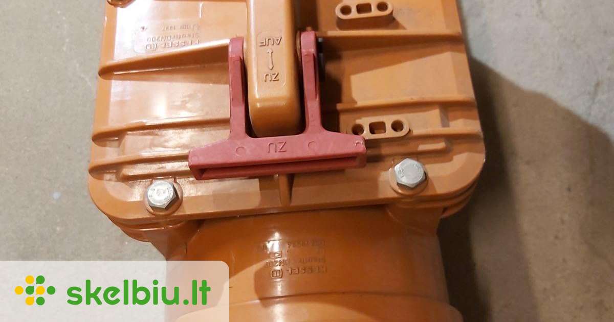 Atbulinis vožtuvas nuotekoms - Skelbiu.lt