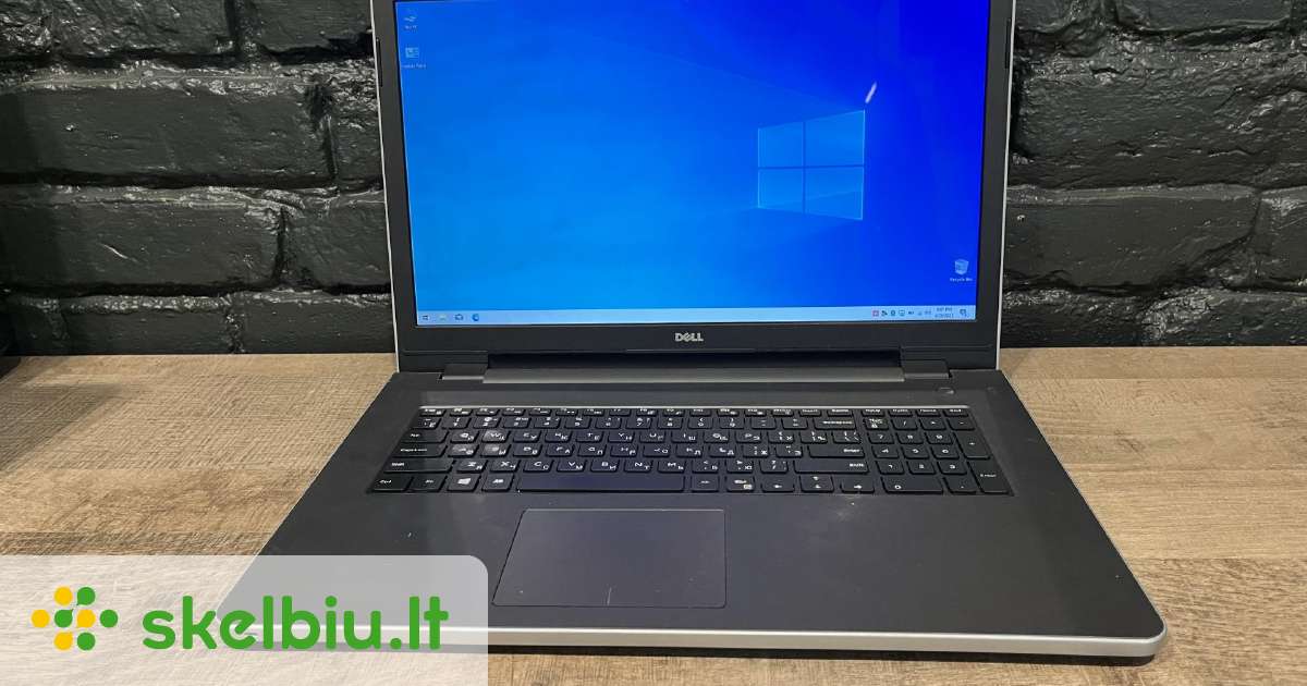 Dell Inspiron 5755 Amd A6/8gb/160gb SSD garantija - Skelbiu.lt