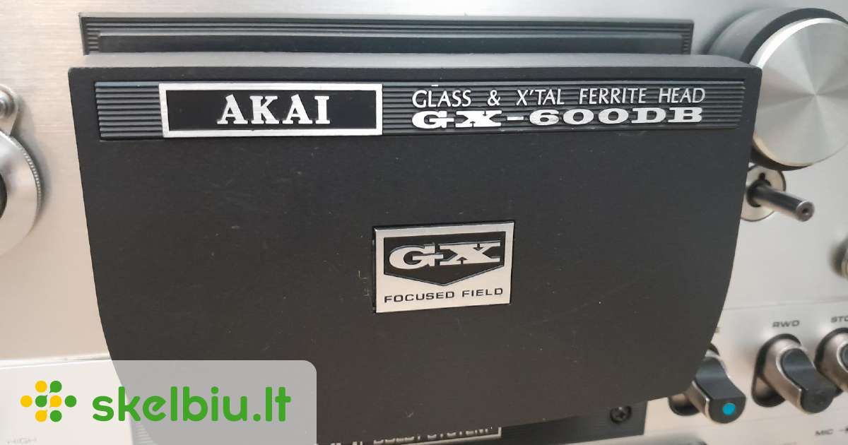 Akai GX 600 db gavu dangtelis - Skelbiu.lt