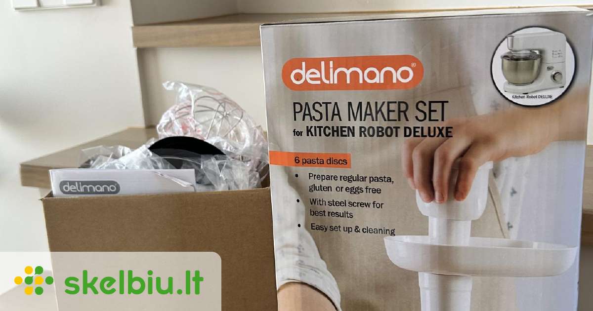 Delimano kitchen robot deluxe priedai - Skelbiu.lt