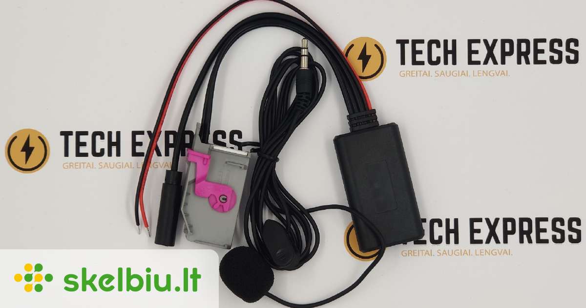 Audi rns-e rnse bluetooth adapteris su mikrofonu - Skelbiu.lt