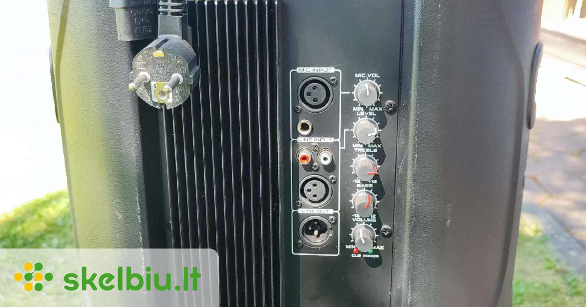 Blaupunkt Pa25 nešiojama kolonėlė - Skelbiu.lt